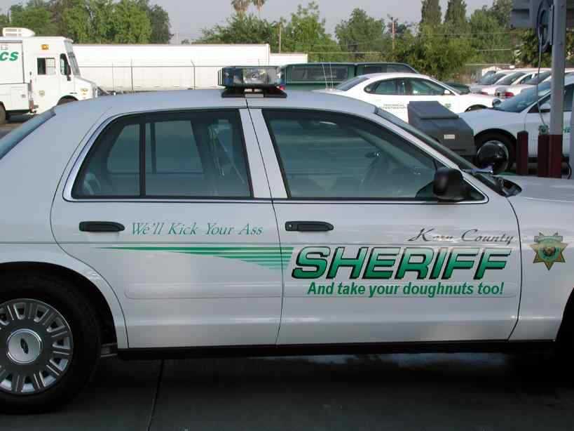 Kara County Sheriff Car Decals - MyConfinedSpace