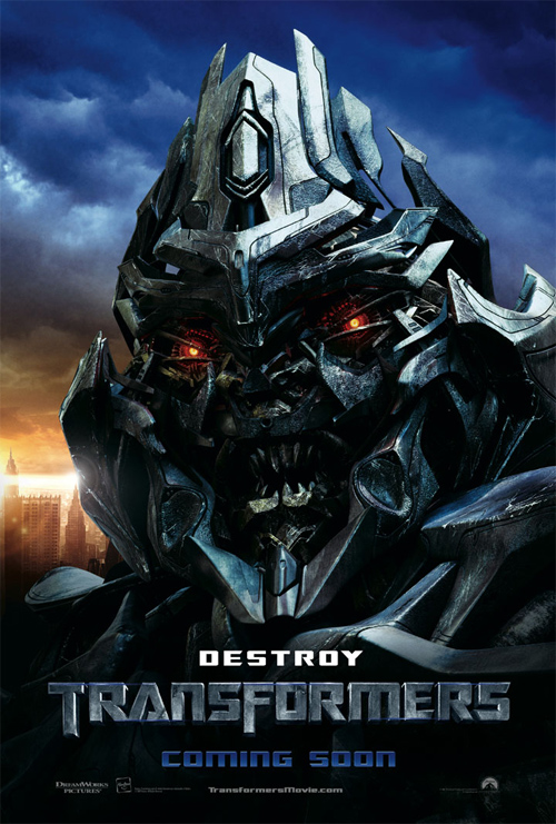 Transformers International Movie Posters - Bumble Bee, Megatron ...