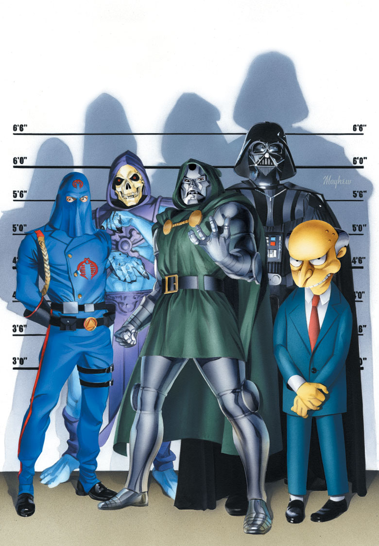 Ultimate Comic Book Villian Line Up - MyConfinedSpace