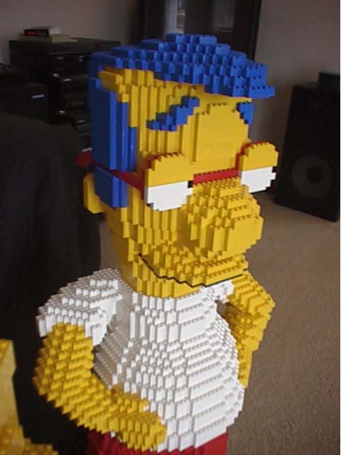 Milhouse In Lego - MyConfinedSpace