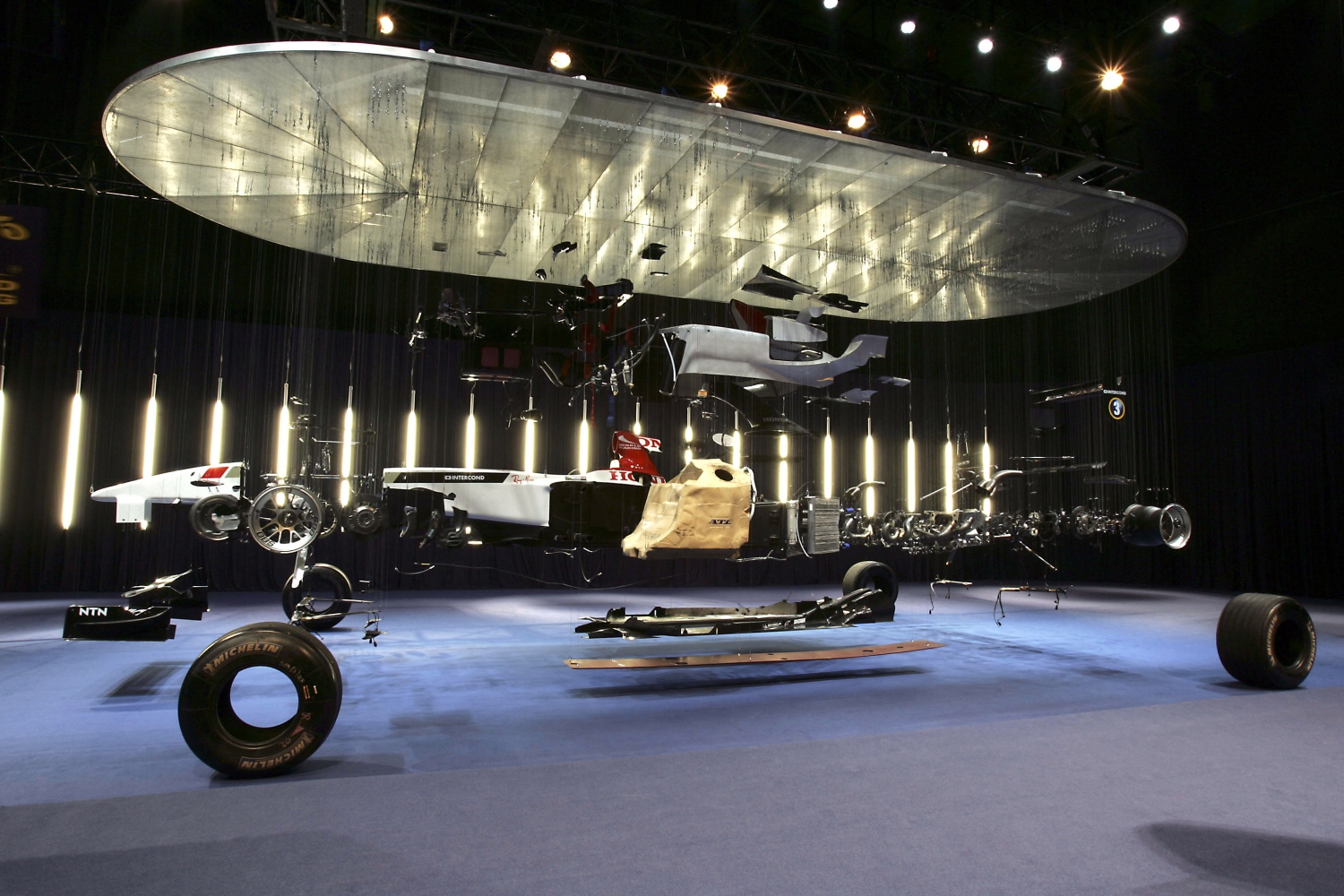 Race Car hanging by a string… - MyConfinedSpace