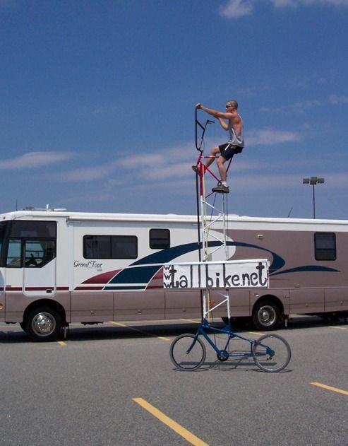 A Very Tall Bike - MyConfinedSpace