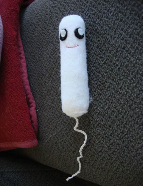 Cute Tampon Buddy - MyConfinedSpace