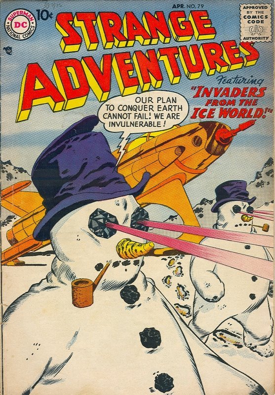 strange adventures 79 cover - MyConfinedSpace