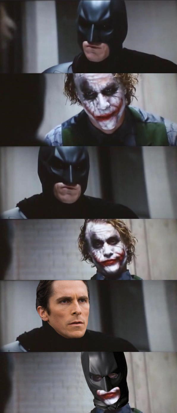 The batman and joker interview - MyConfinedSpace