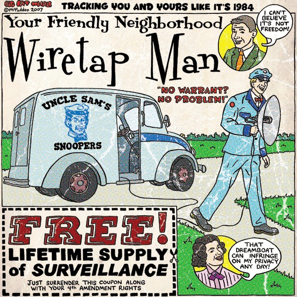 Wiretap Man - MyConfinedSpace