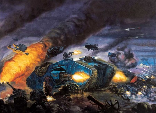 WH40K Battle Tank - MyConfinedSpace