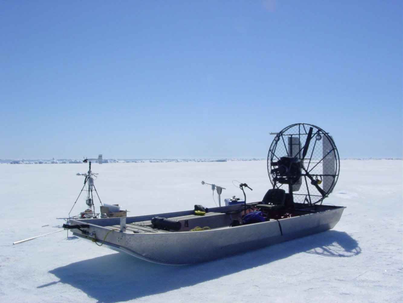 snow swamp boat - MyConfinedSpace