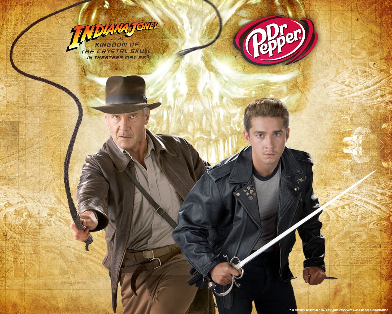 Indiana Jones Dr Peper Wallpaper « MyConfinedSpace