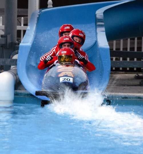 Water Slide Bobsledders - MyConfinedSpace