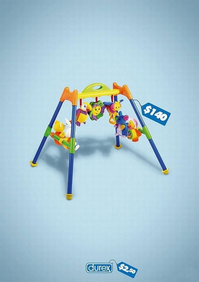 Durex baby toy advertisement - MyConfinedSpace