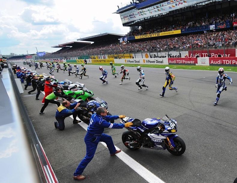 bike race start - MyConfinedSpace