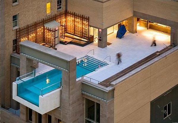 roof top infinity pool - MyConfinedSpace