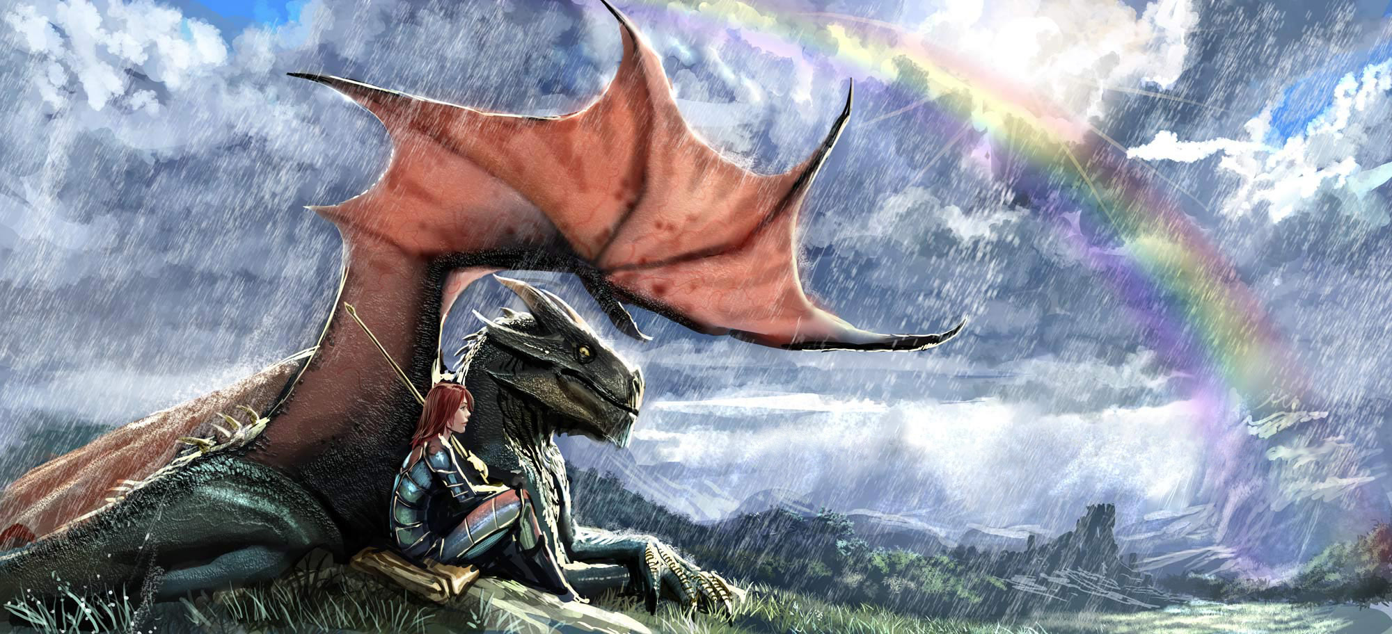 dragon rainbow - MyConfinedSpace