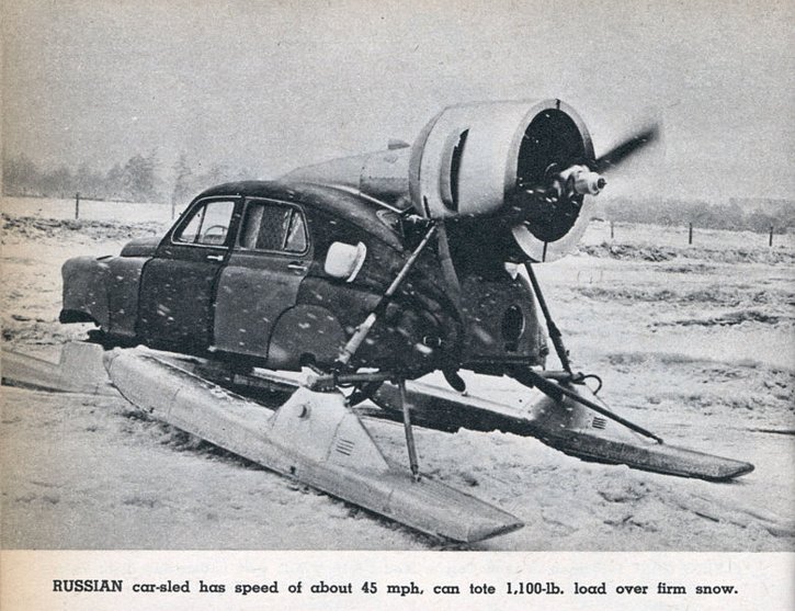 russian car-sled - MyConfinedSpace