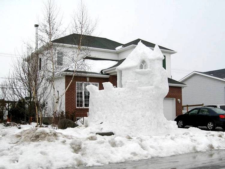 snow castle - MyConfinedSpace