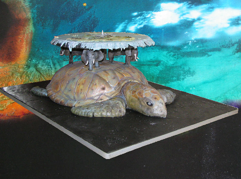 discworld cake - MyConfinedSpace