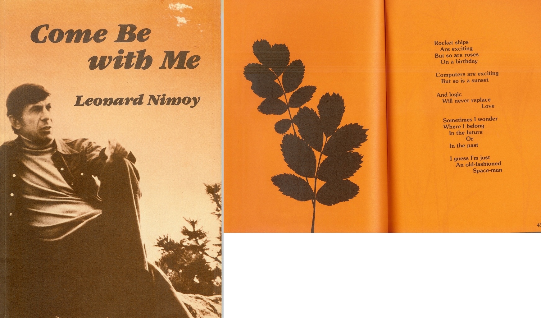 come be with me - leonard nimoy - MyConfinedSpace