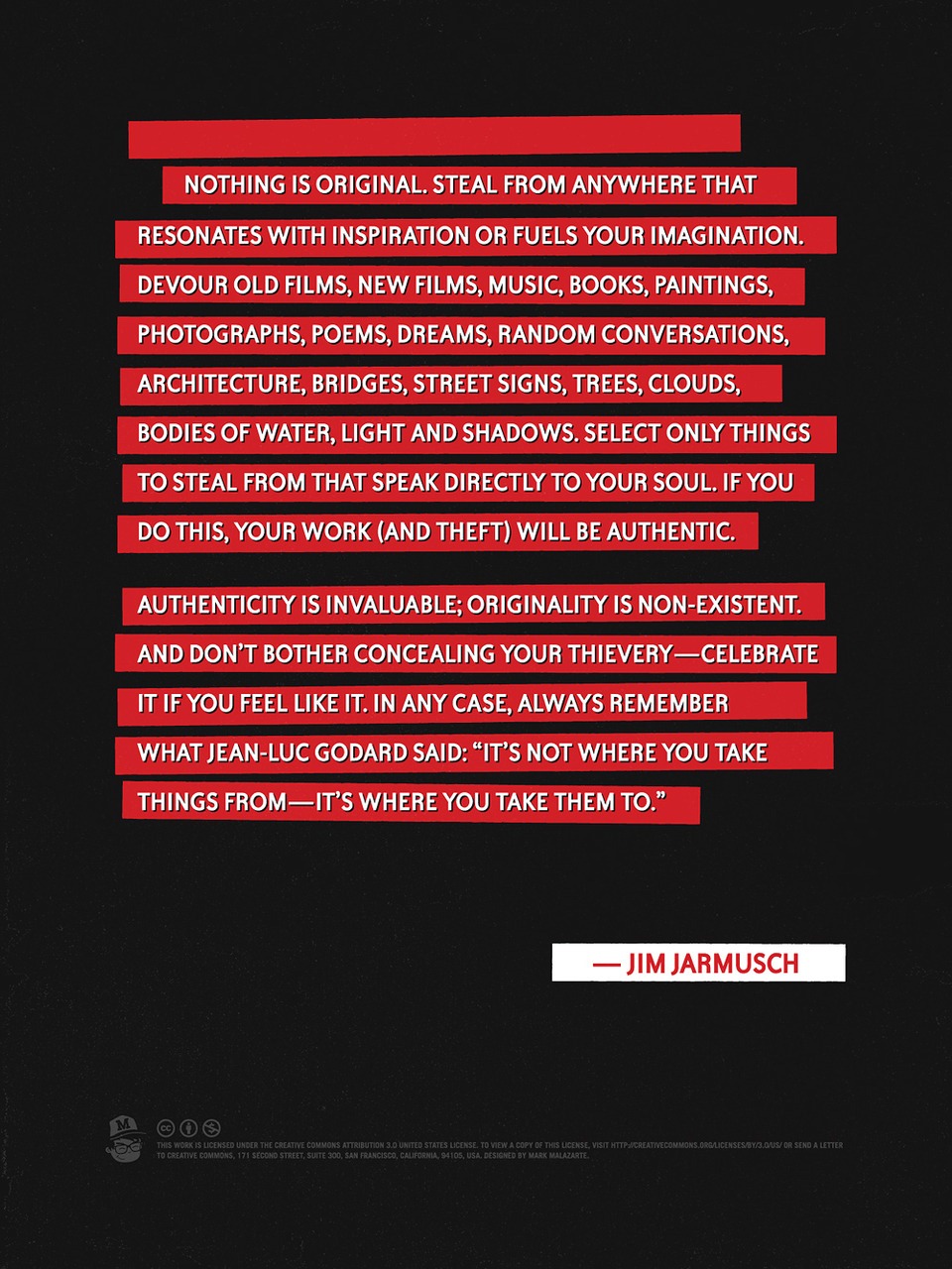 nothing is original - MyConfinedSpace