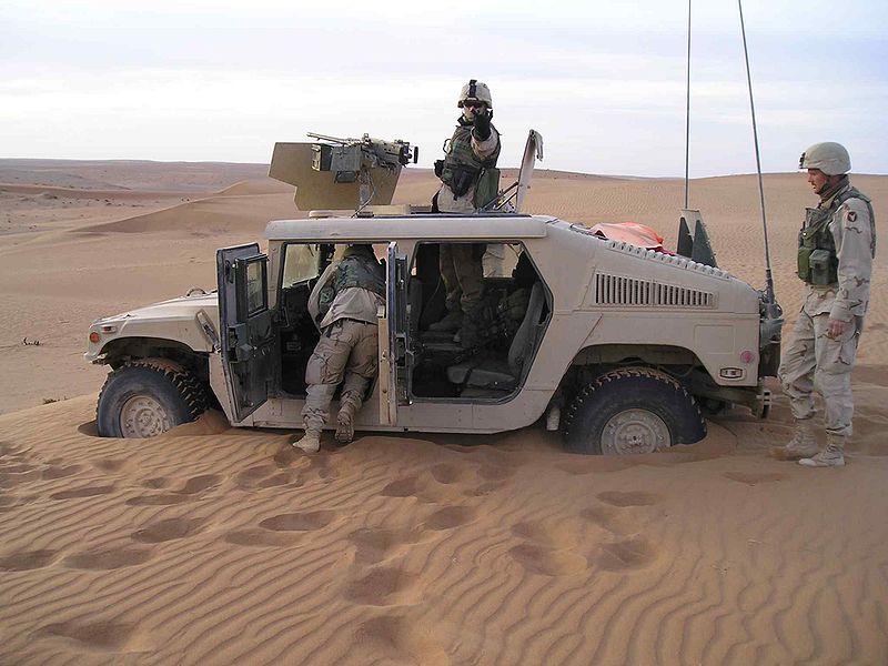 military sand trap - MyConfinedSpace