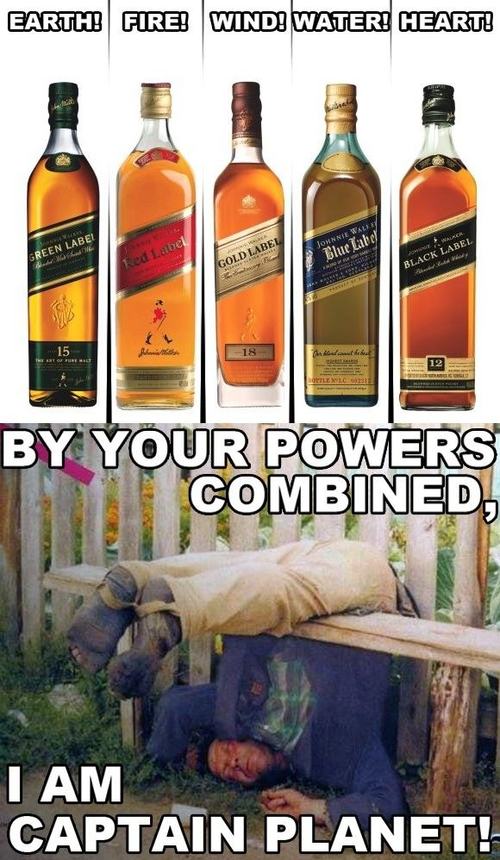 alcoholic captain planet - MyConfinedSpace