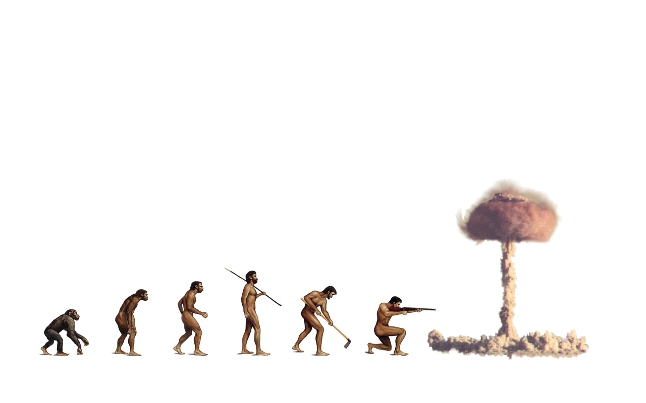 evolution of man - MyConfinedSpace