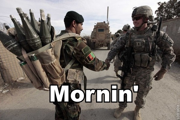military morning - MyConfinedSpace