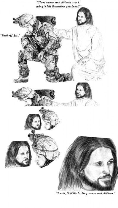 troll jesus - military - MyConfinedSpace