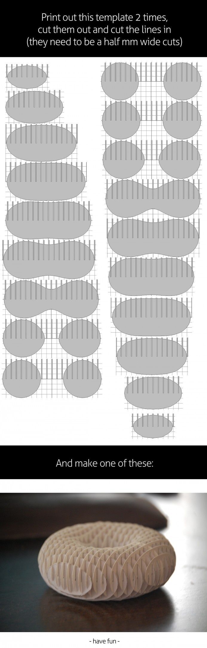 Make a paper ball - MyConfinedSpace
