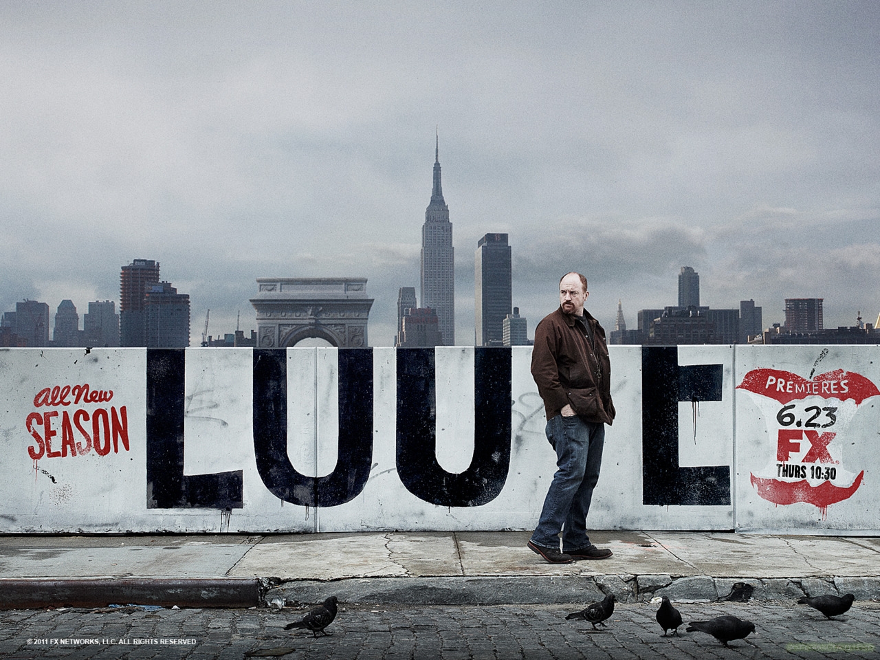 Louie season 2 poster - MyConfinedSpace