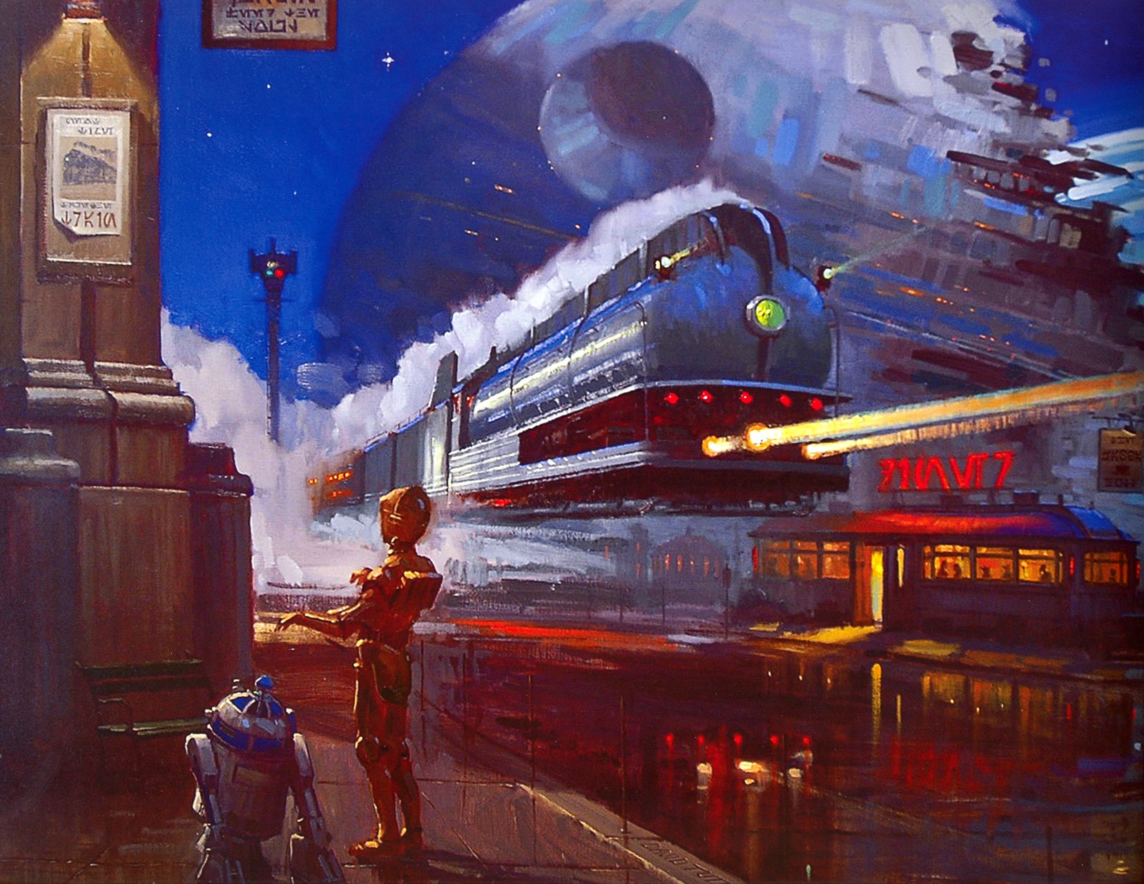 star wars trains - MyConfinedSpace