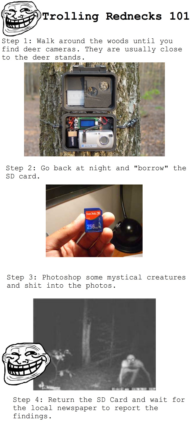 trolling rednecks 101 - MyConfinedSpace
