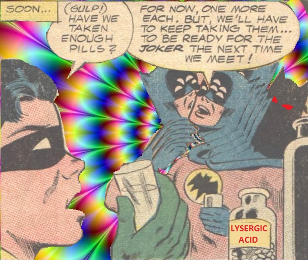 batman on lsd - MyConfinedSpace