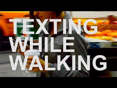 Texting While Walking: A Guide for texting safety and etiquette ...