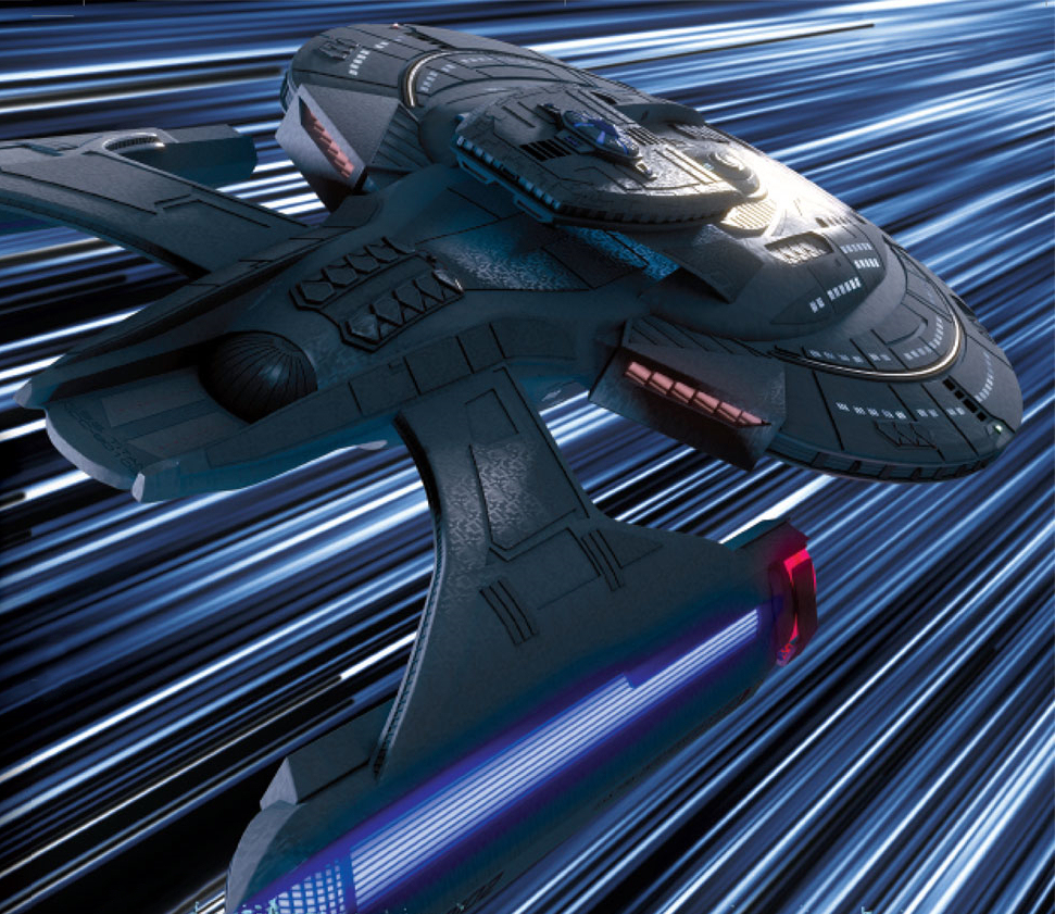 USS Titan at warp - MyConfinedSpace