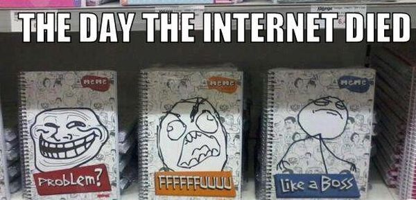 the day the internet died - MyConfinedSpace