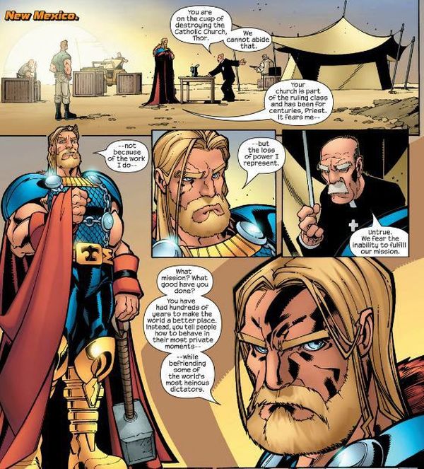 thor vs catholics - MyConfinedSpace