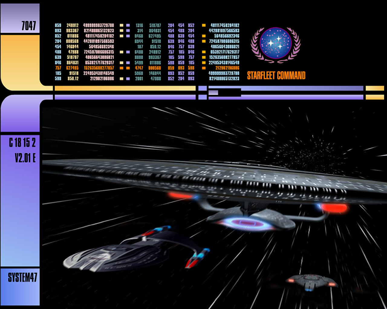star trek lcars wallpaper - MyConfinedSpace