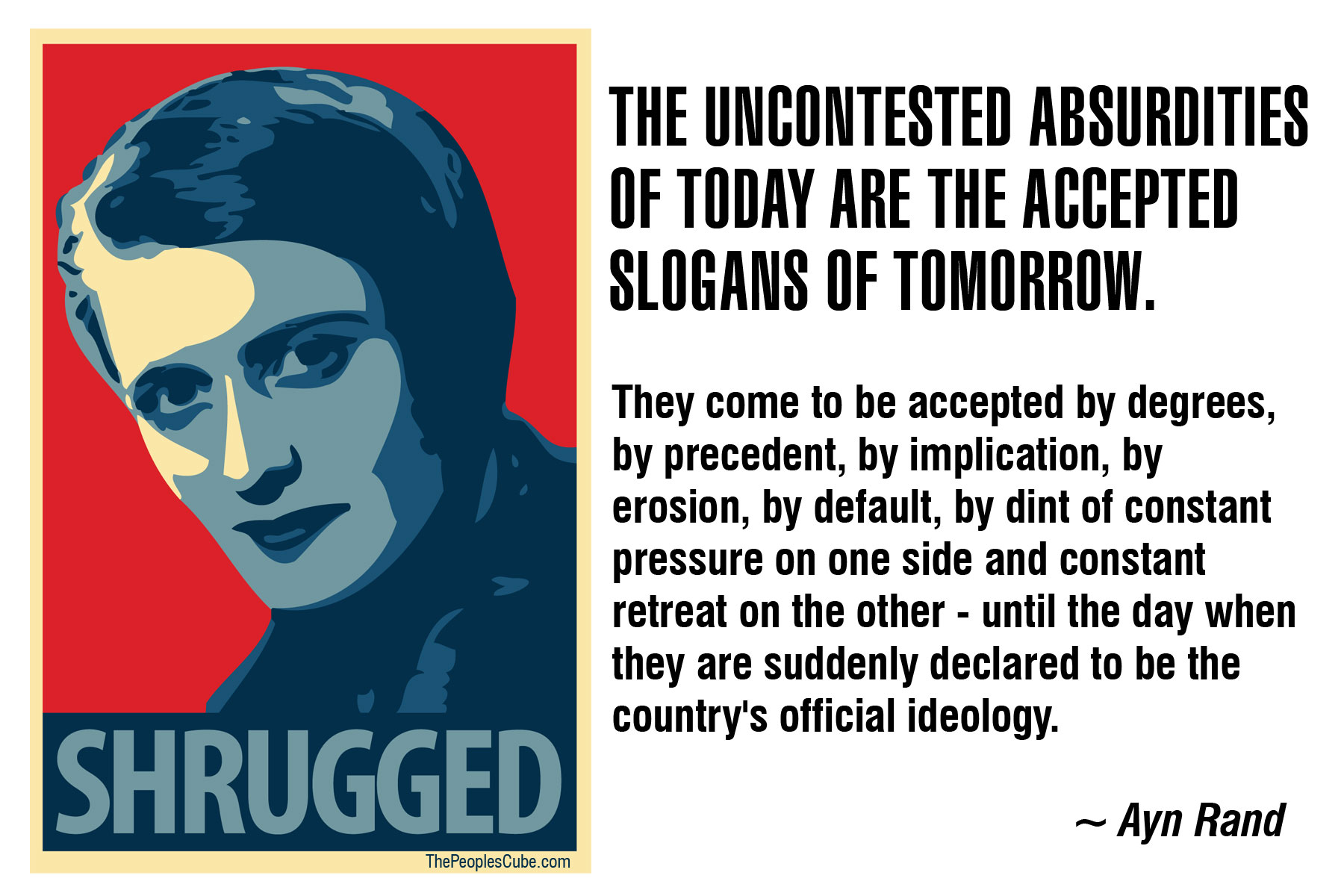ayn rand shrugged - MyConfinedSpace