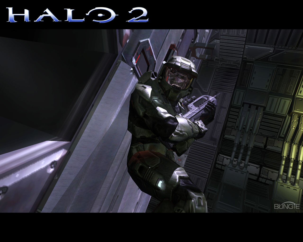 halo 2 - master chief is ready to jump - MyConfinedSpace