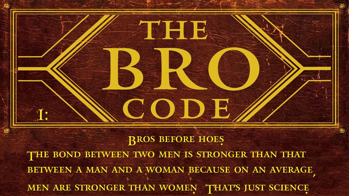 the bro code - MyConfinedSpace