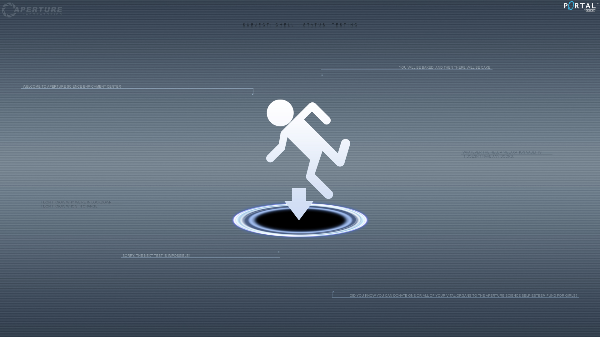 portal drop wallpaper (2) - MyConfinedSpace
