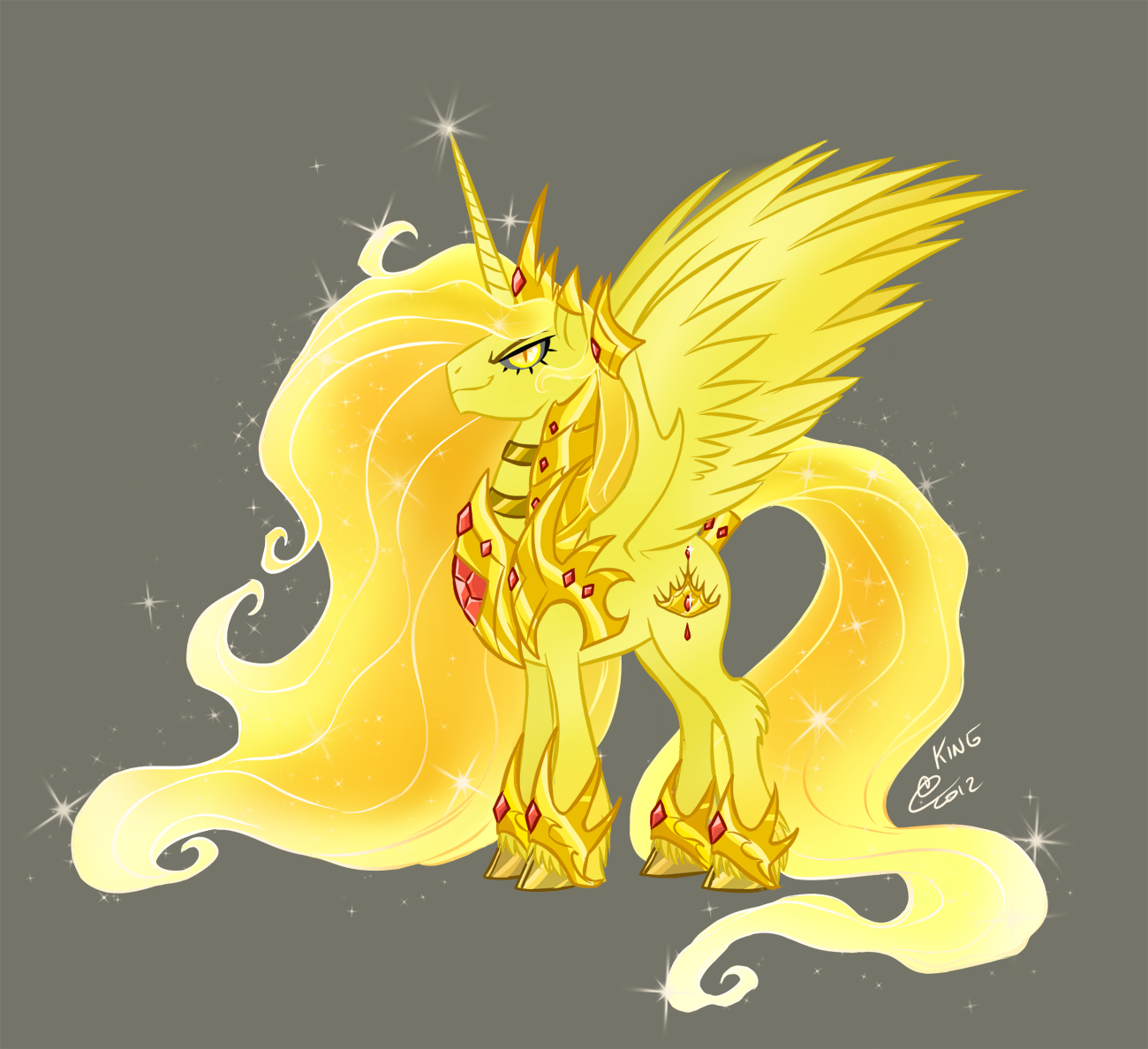 golden pony - MyConfinedSpace
