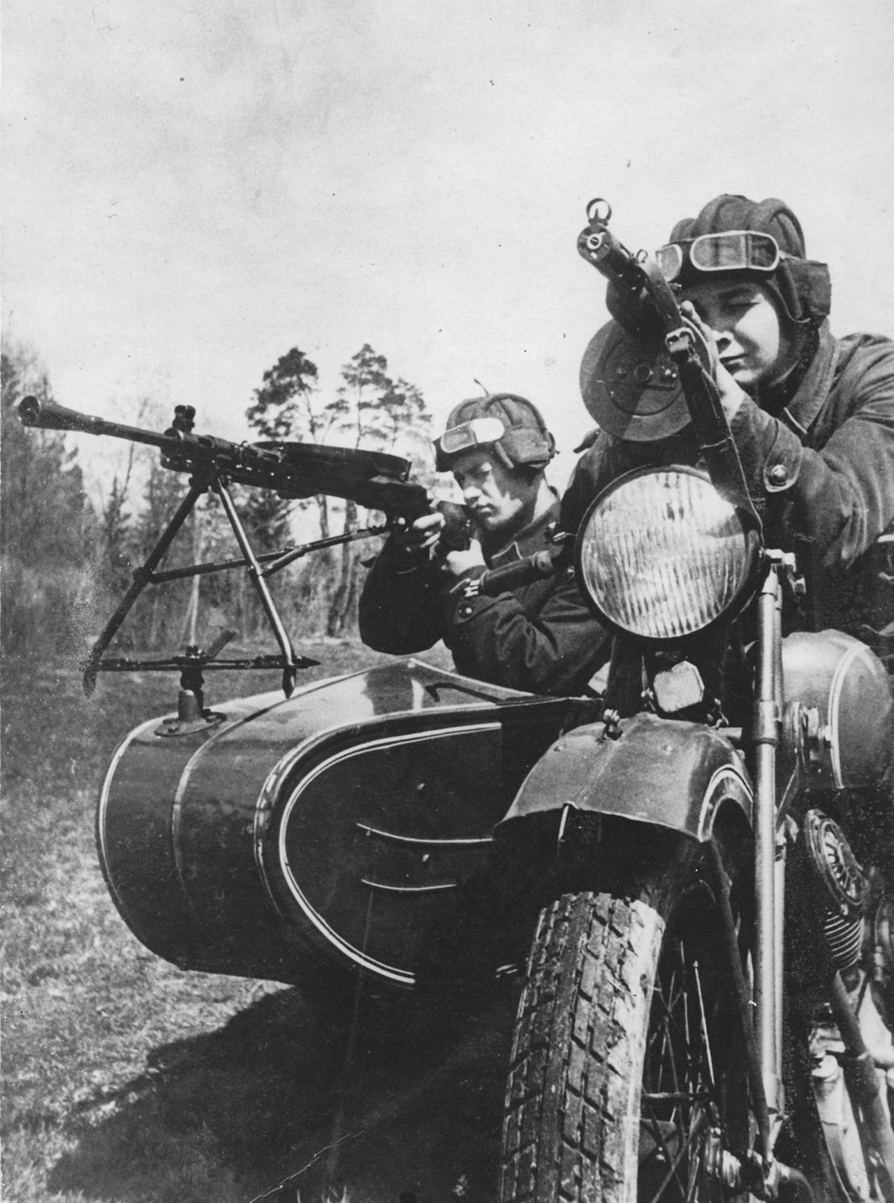 Military Motorcycle - MyConfinedSpace