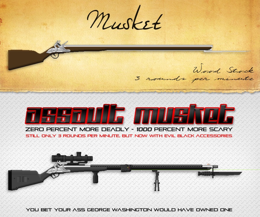 Musket vs Assault Musket - MyConfinedSpace