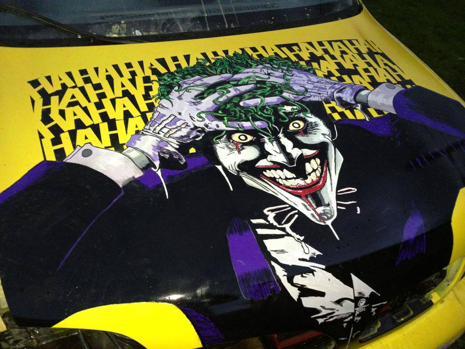 joker car - MyConfinedSpace
