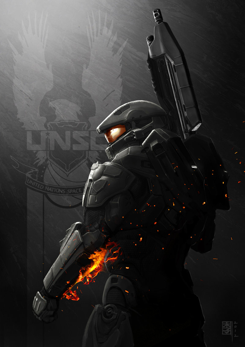halo 4 x battlefield by marcwashere - MyConfinedSpace