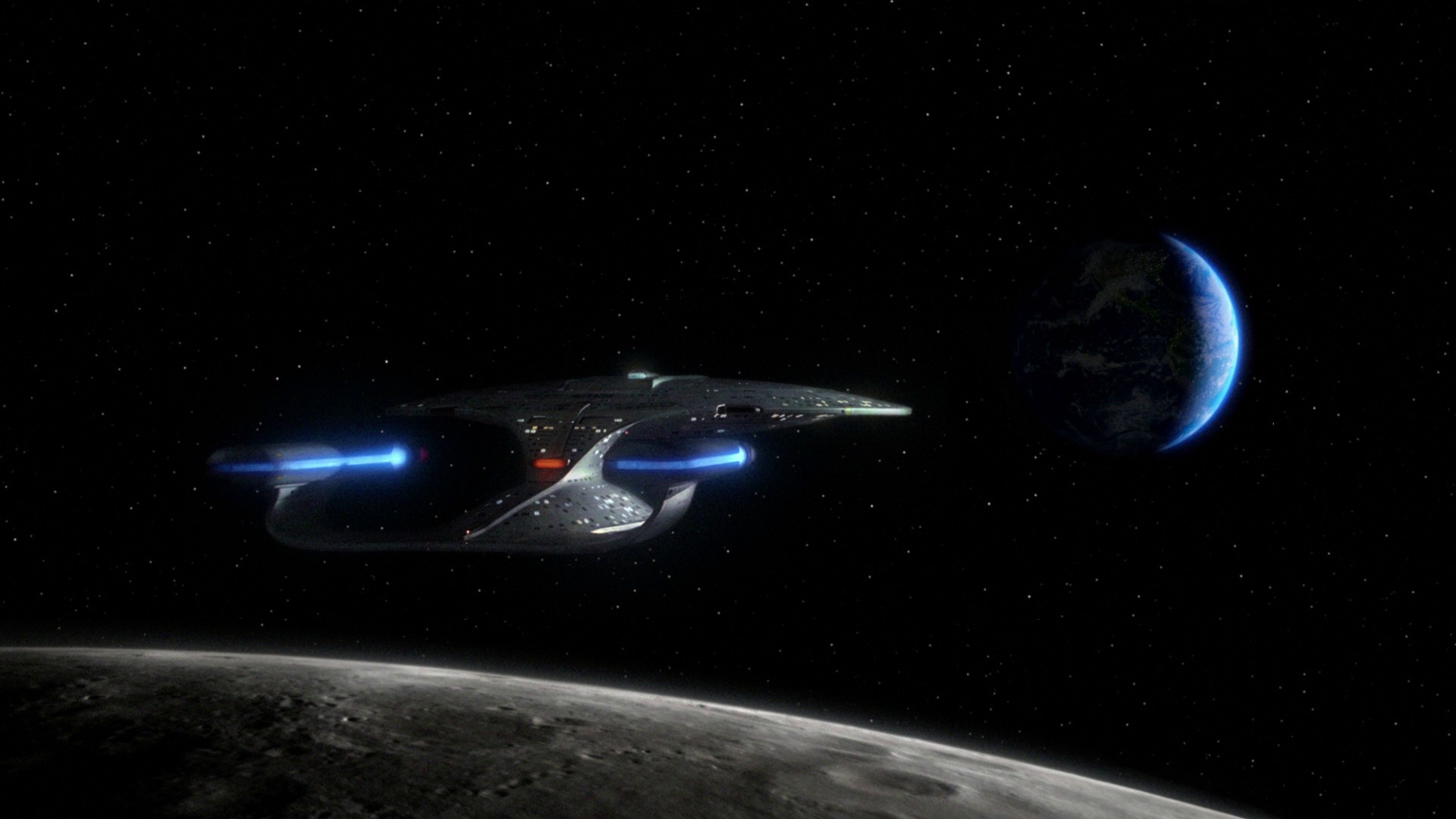 Earth welcomes The Enterprise - MyConfinedSpace