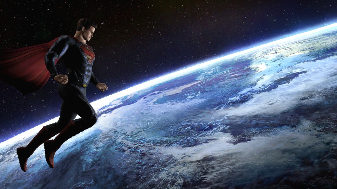 superman in space | MyConfinedSpace