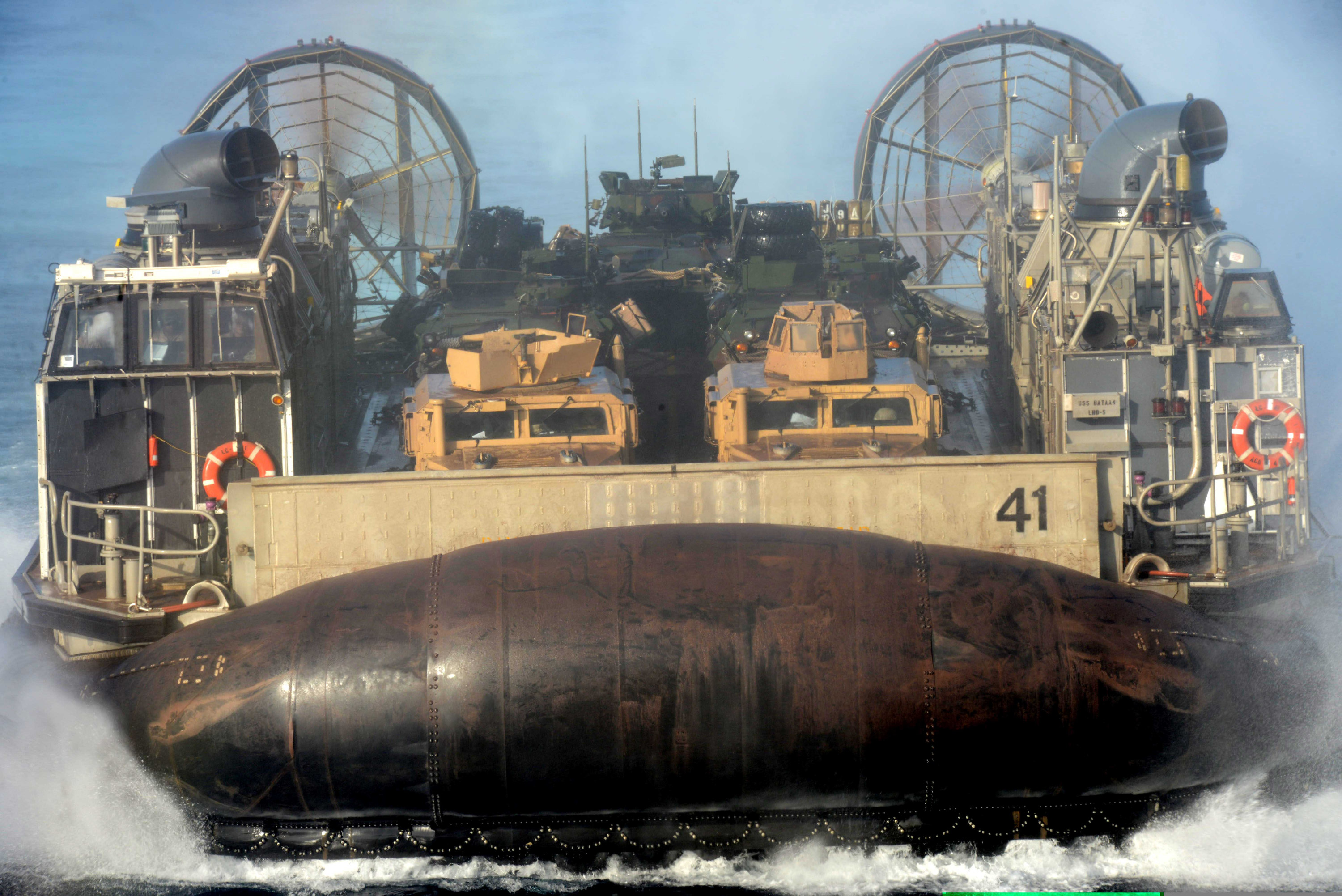 LCAC - fully loaded - MyConfinedSpace